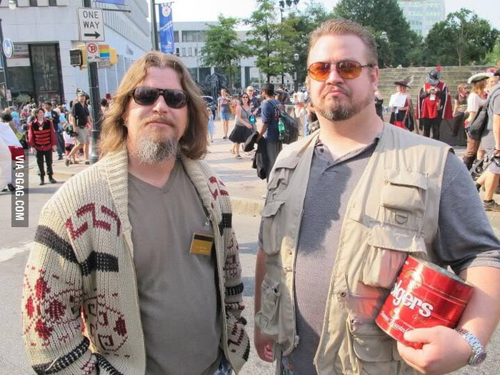 Lebowski cosplay - 9GAG