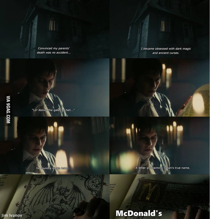 Dark Shadows McDonald's is the devil - 9GAG