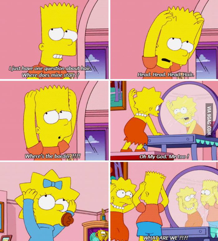 Probably my favourite scene of the Simpsons - 9GAG