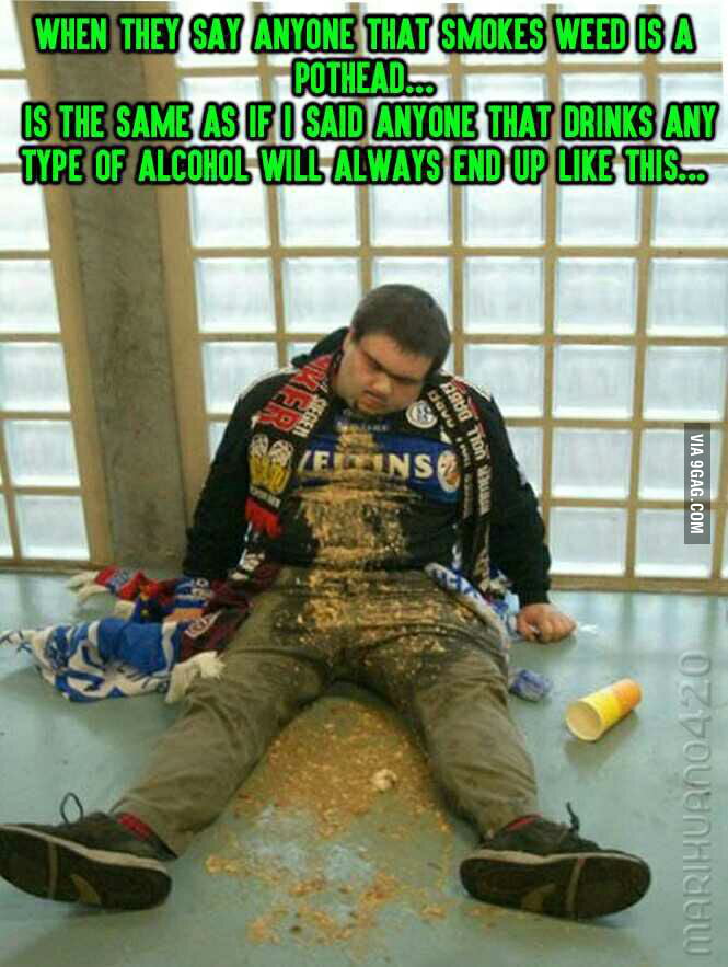 I guess anyone that drinks beer or wine is an alcoholic.... troll bait ...