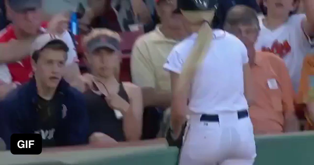 Seen a few times, but notice the dad (white shirt) immediately ensuring his son does something ...