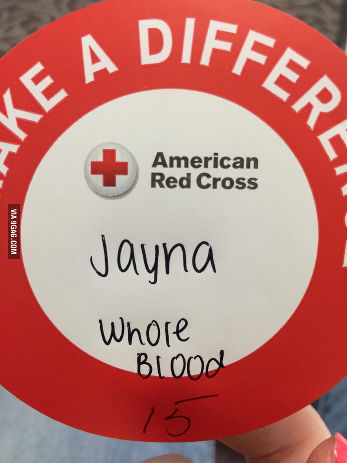 I think the Red Cross just slut-shamed me - 9GAG