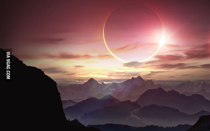 Solar Eclipse - 9GAG
