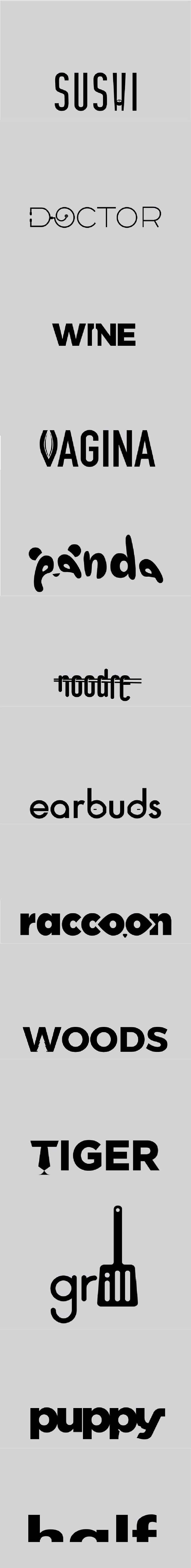 Designer challenges himself to create logos with hidden meanings For A ...