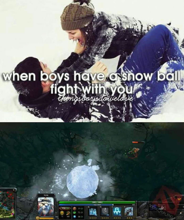 The real snowball fight. ⛄⛄⛄ - 9GAG