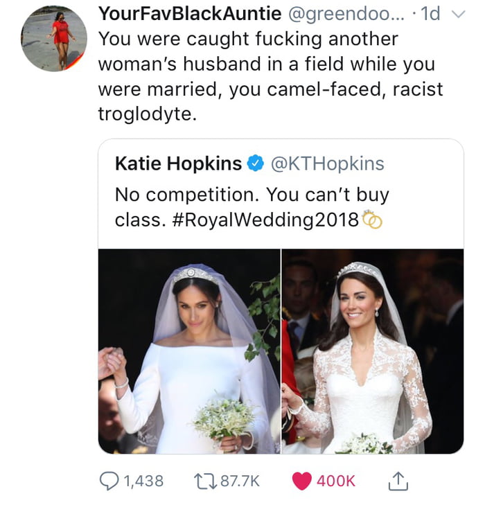 Katie f*cking Hopkins again - 9GAG