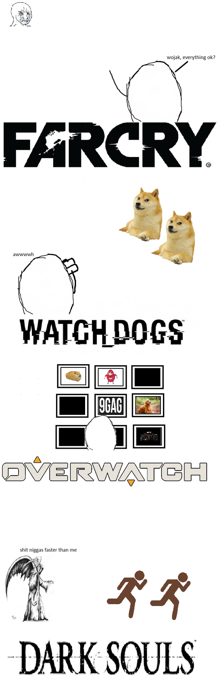 Game names if they're took seriously - 9GAG