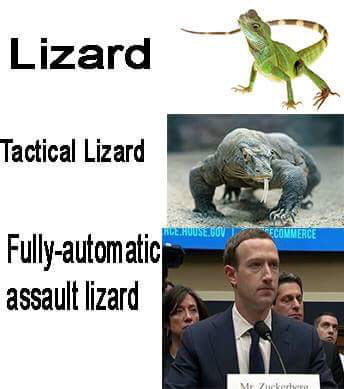 The facebook Lizard Boi - 9GAG