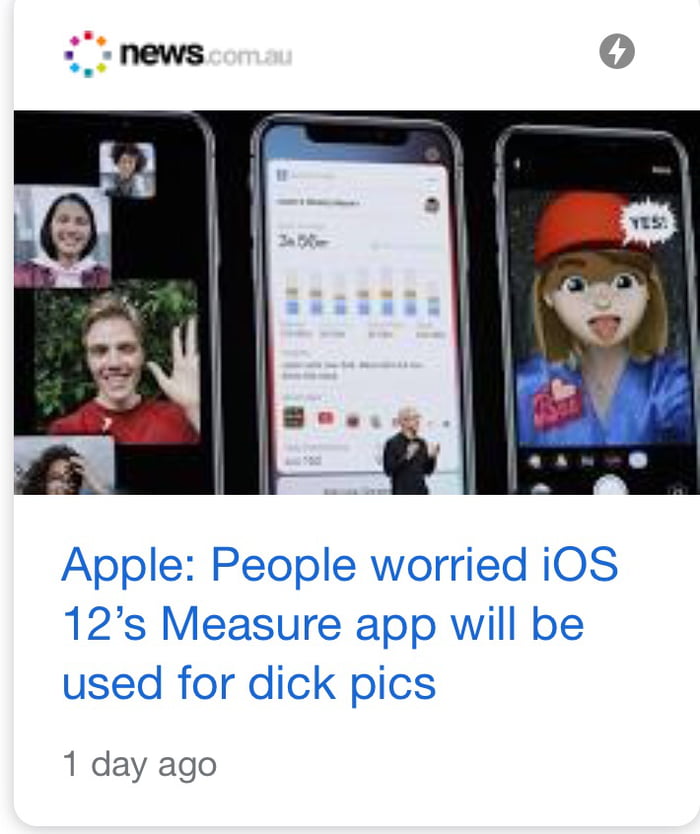 Apple newest feature - 9GAG