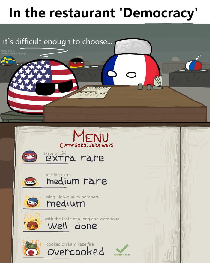 A taste of 'Democracy' - 9GAG