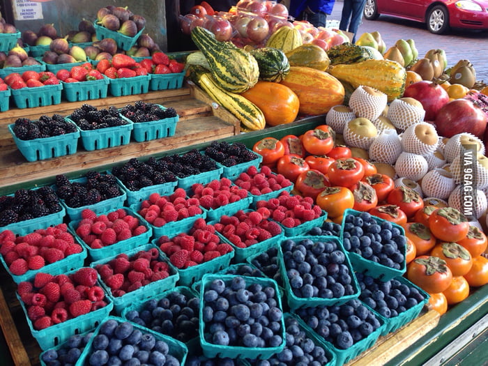 Quality produce is a beautiful thing. - 9GAG