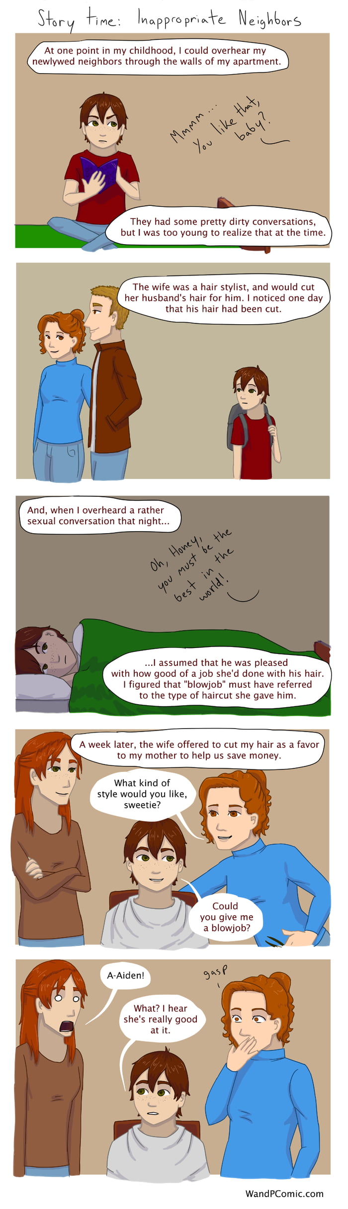 Story Time: Inappropriate Neighbors - 9GAG