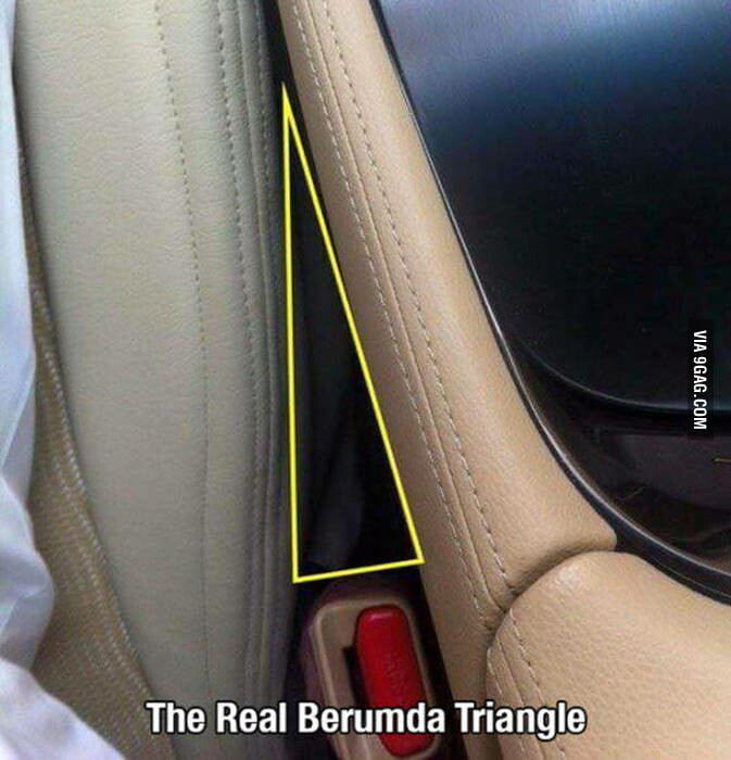 The real Bermuda Triangle, the crack of doom - 9GAG