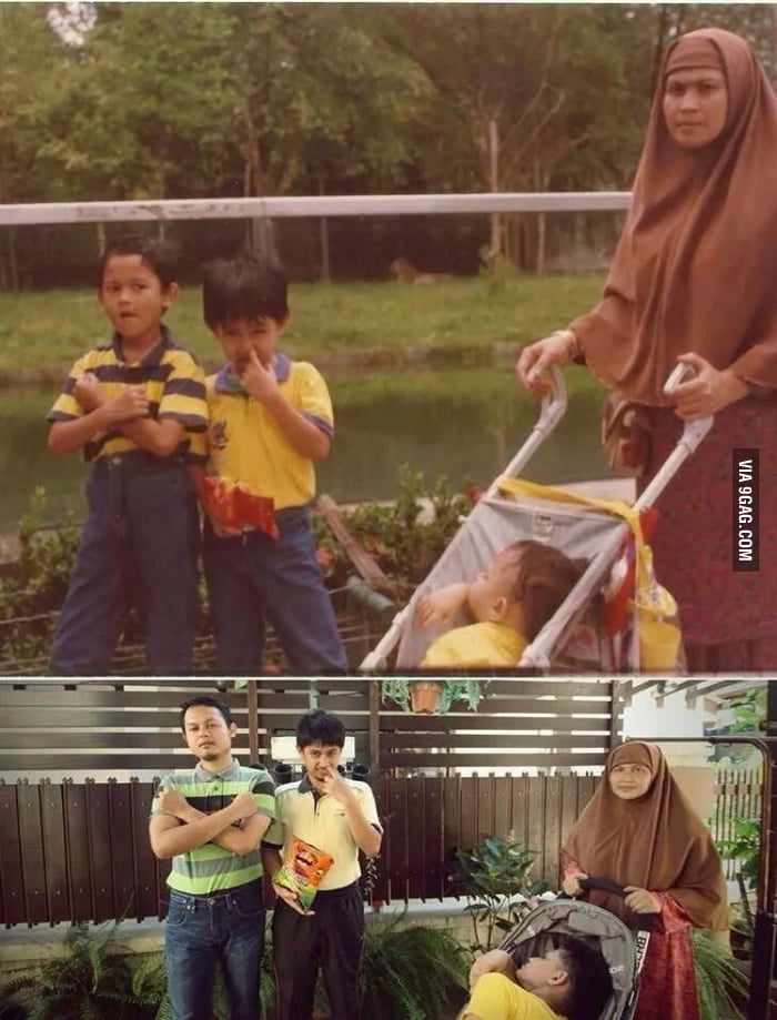 Just doing some throwback photo. - 9GAG