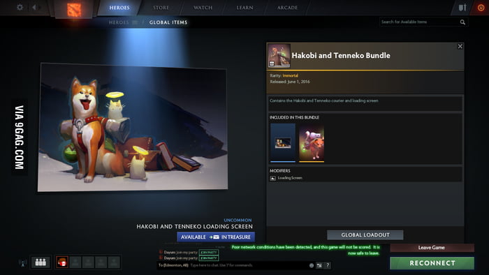 Doge Courier for Dota 2 Such doge,very rare,such cute,wow - 9GAG