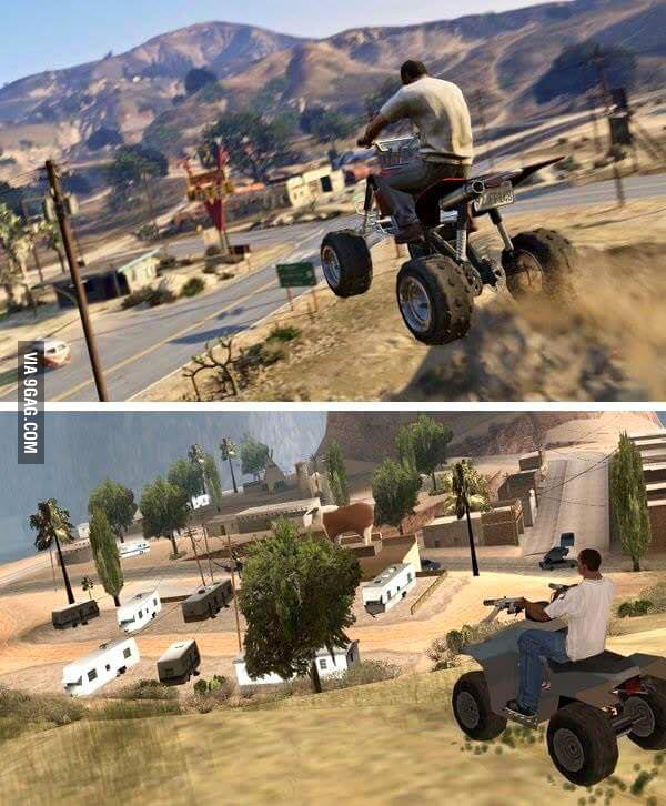 Find 10 differences. - 9GAG