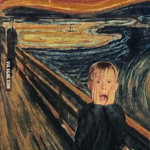 "The Scream of Kevin McCallister" - 9GAG