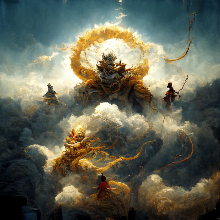 AI Generated wukong image - 9GAG