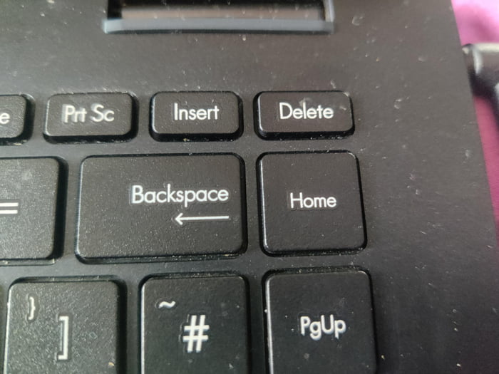 Putting the Home key where the right half of backspace is on EVERY ...