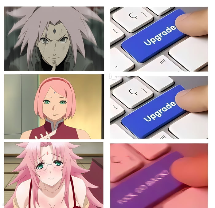 Evolution of Sakura..... - 9GAG