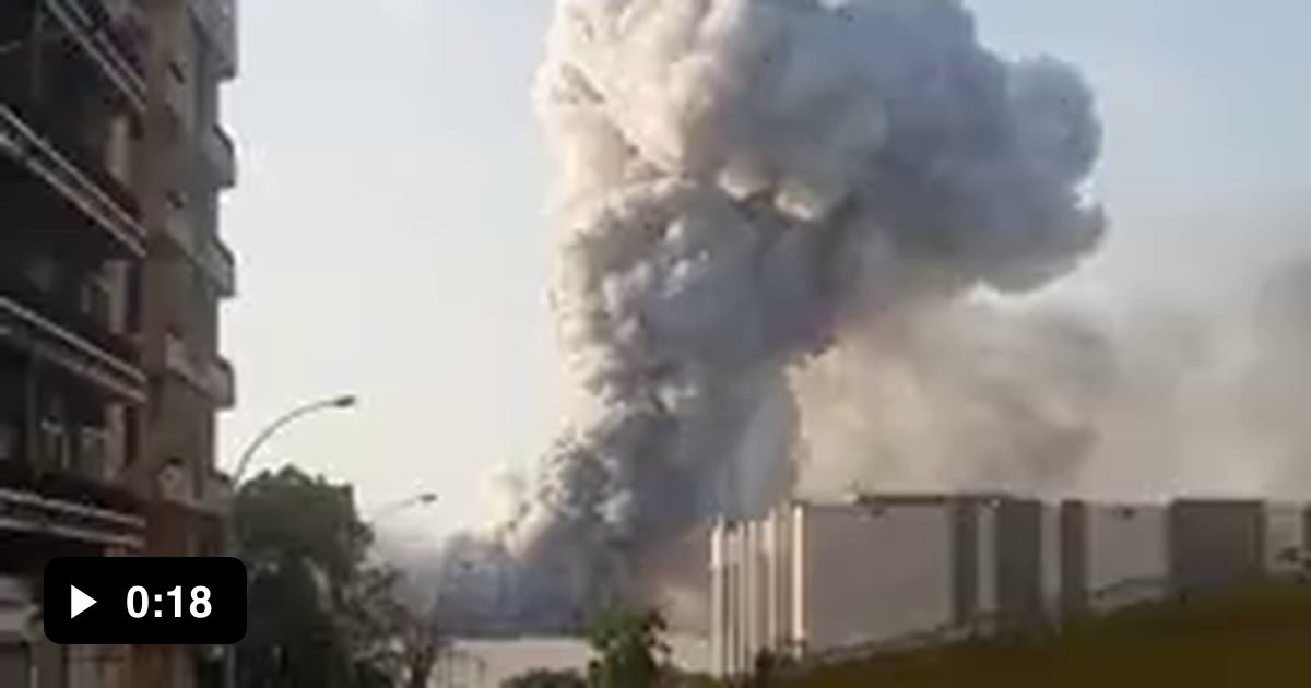 Beirut explosion 2020 - 9GAG