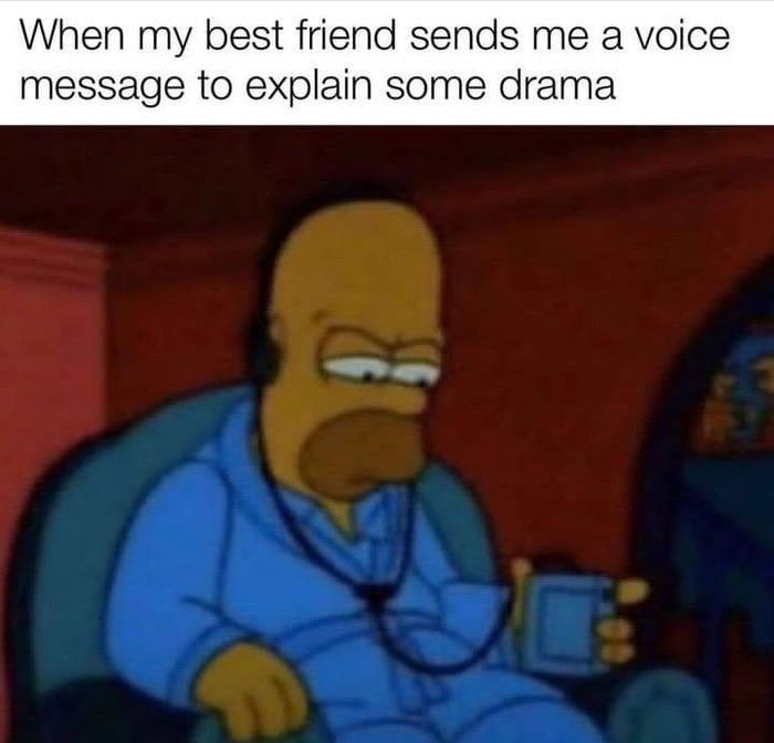 A friend send a dramatic message. - 9GAG