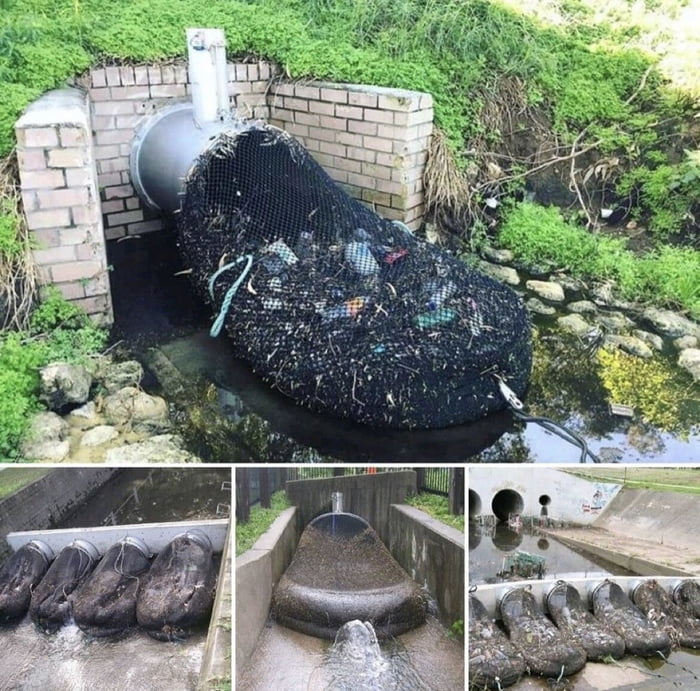 Australian city uses drainage nets to stop waste from polluting ...