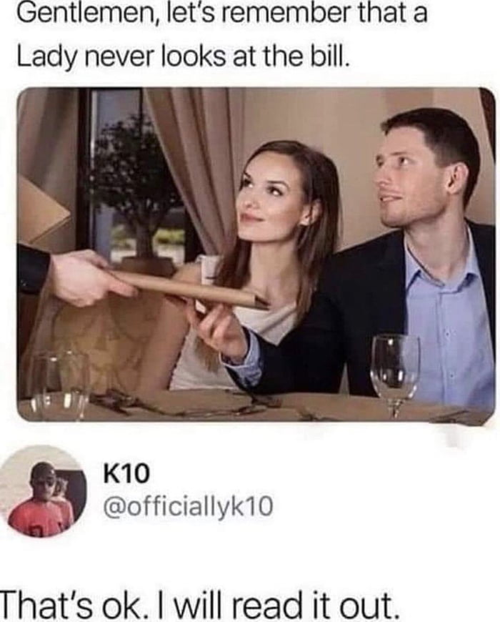 She better choke on something tonight - 9GAG