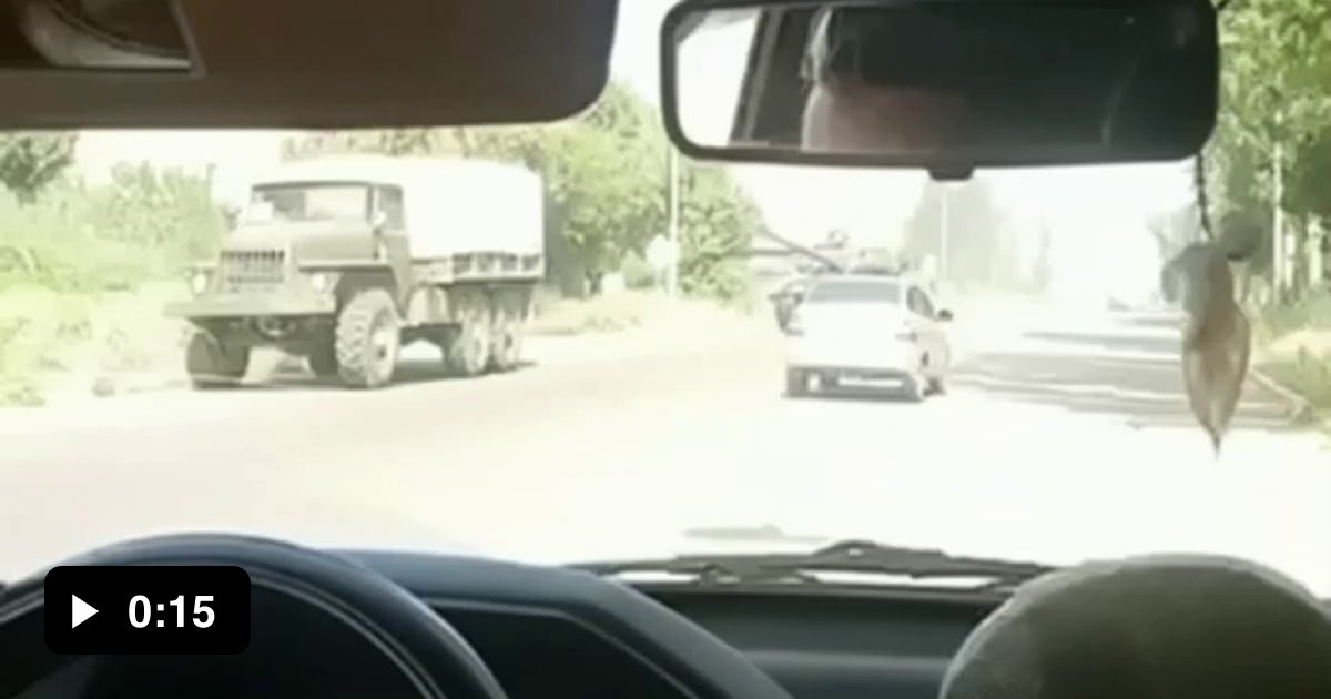 Bmw driver on tank - 9GAG