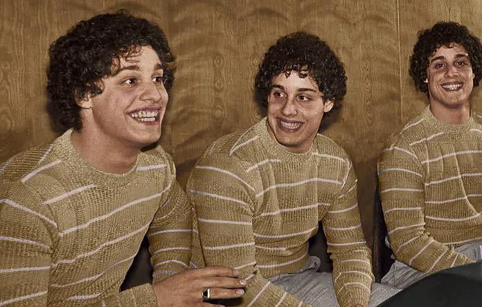 Identical triplet brothers, who were separated and adopted at birth ...