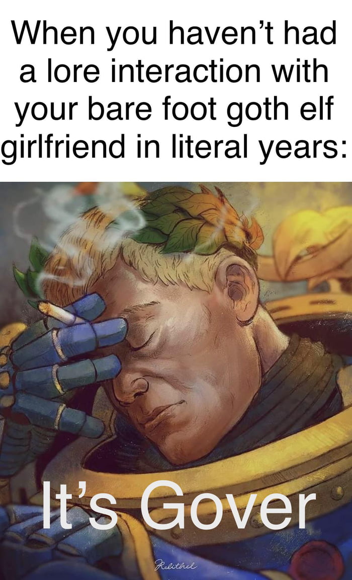 Maybe she’ll show up to help him again in the Pariah Nexus - 9GAG