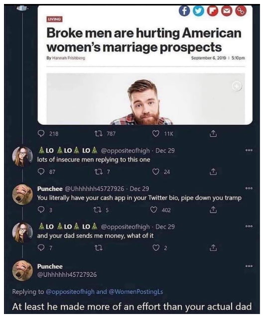 When Daddy Issues Become A Rare Insult 9gag 8525