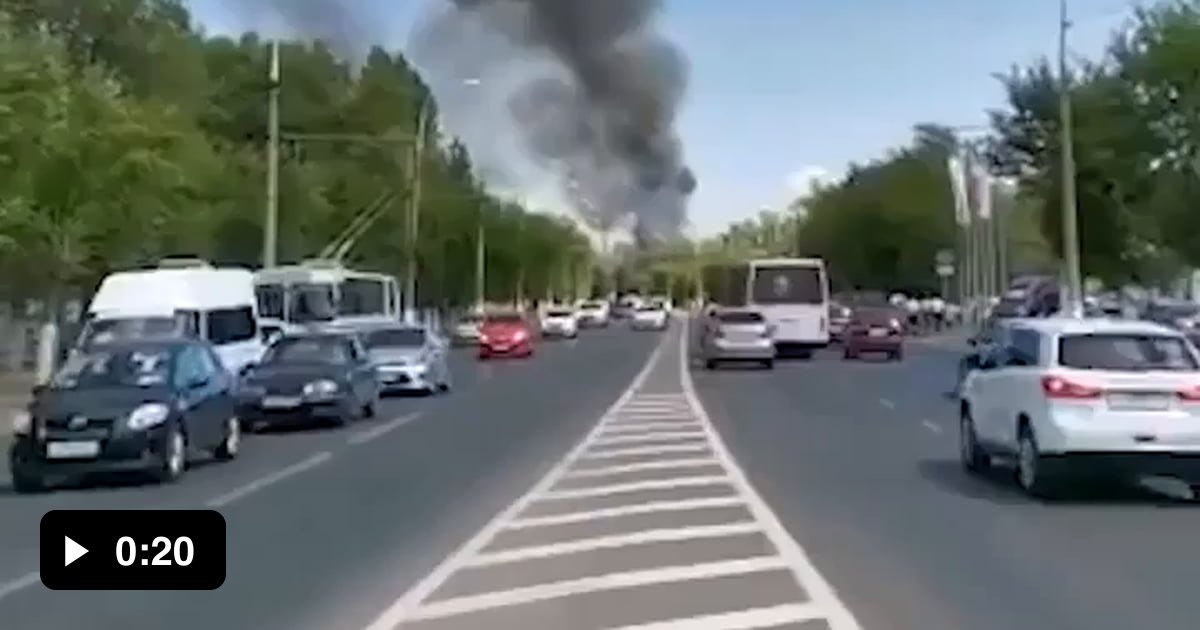 Massive gas station explosion caught on camera - 9GAG