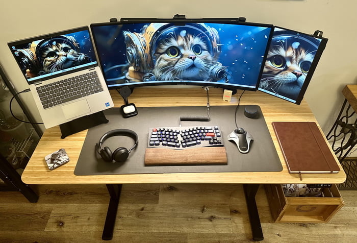 The new work from home setup. - 9GAG