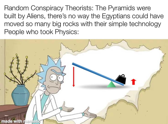 Forget aliens building the pyramids, the pyramids built the aliens - 9GAG