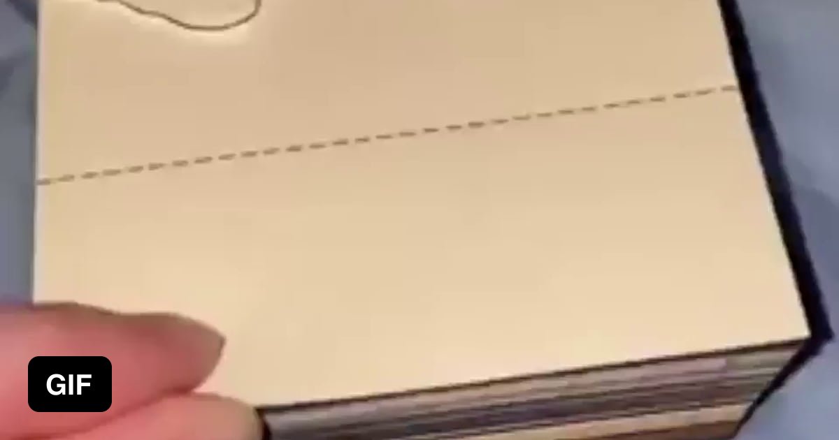 Japanese Notepad Reveals Art As You Use The Notes 9GAG