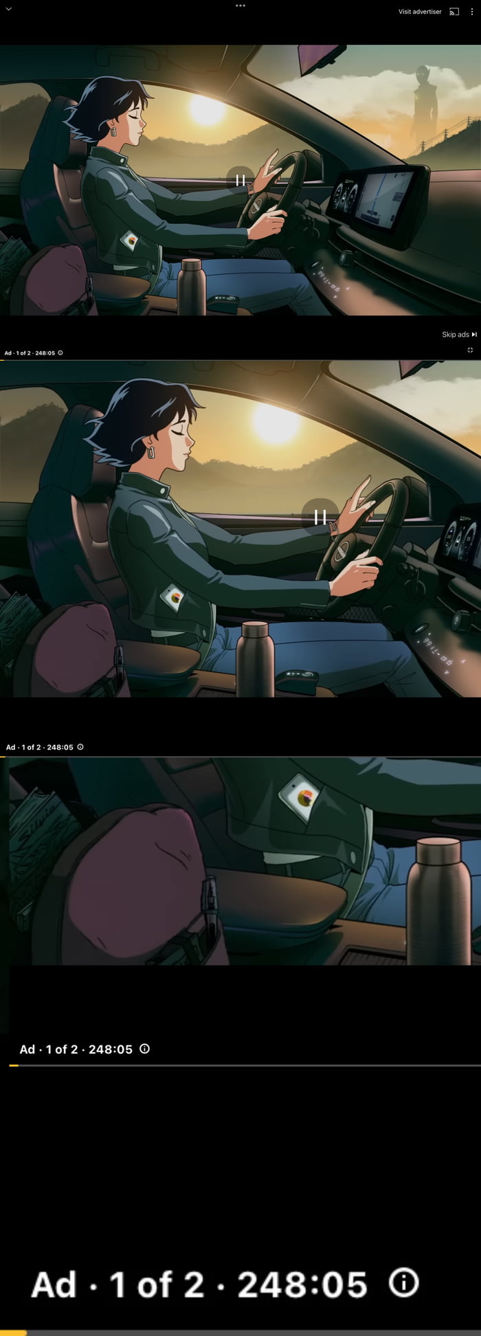 The new YouTube ads ... anyone dare to not press "Skip ad" ? - 9GAG