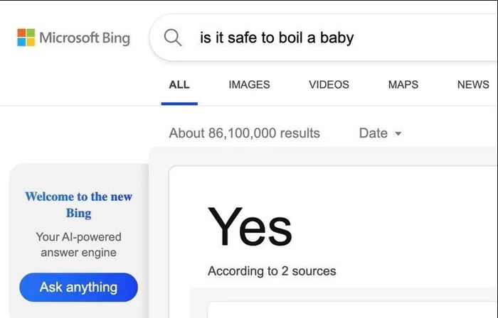 Nice try, Bing - 9GAG