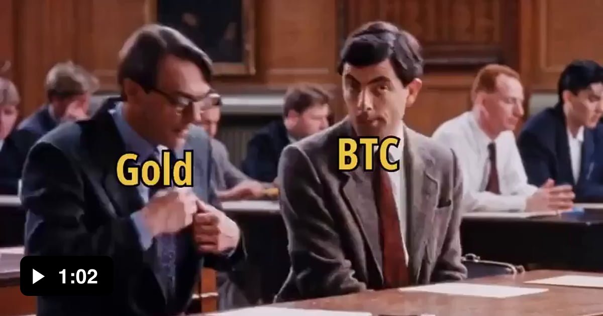 Gold v BTC - 9GAG