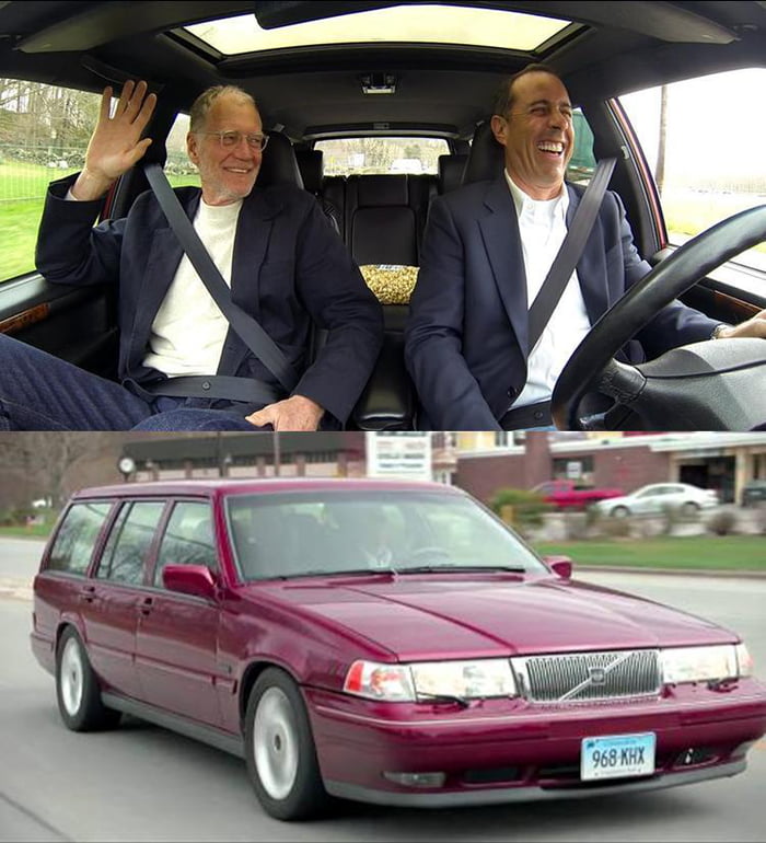 David Letterman and Jerry Seinfeld in the supercharged, 400 horsepower ...