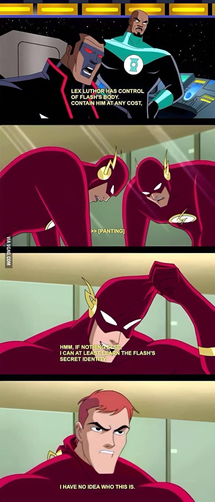 Flash secret identity - 9GAG