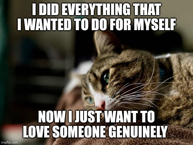 Don't we all want the same? I feel so empty after... - 9GAG