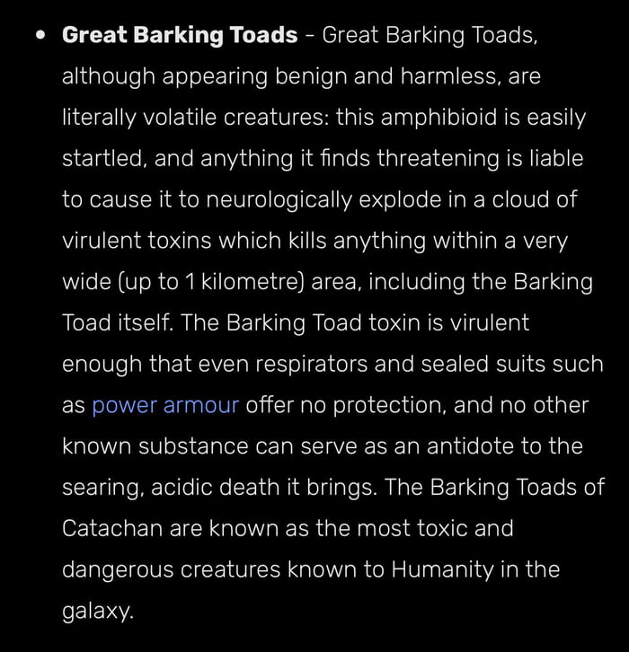 Thought experiment… what could possibly have caused this Catachan creature to evolve this ...