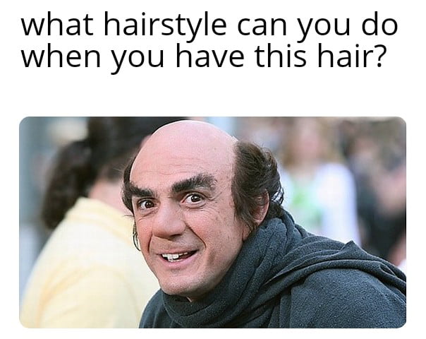 Bald title - 9GAG