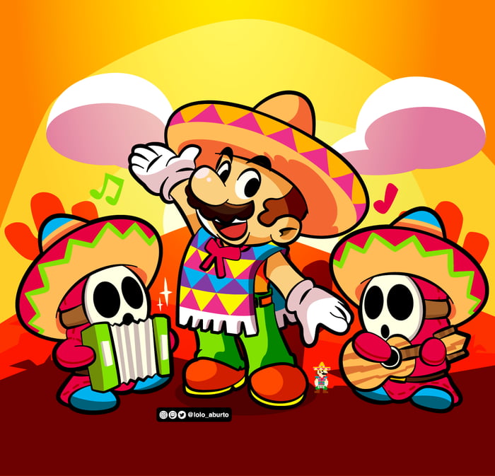 Mario Mexicano - 9GAG