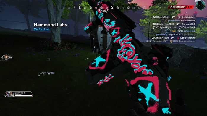 This skin looks so good in the dark, hope they make night maps a ...