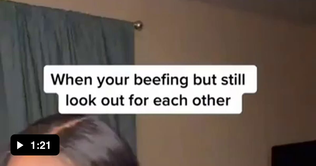 When you are beefing but still look out for each other - 9GAG