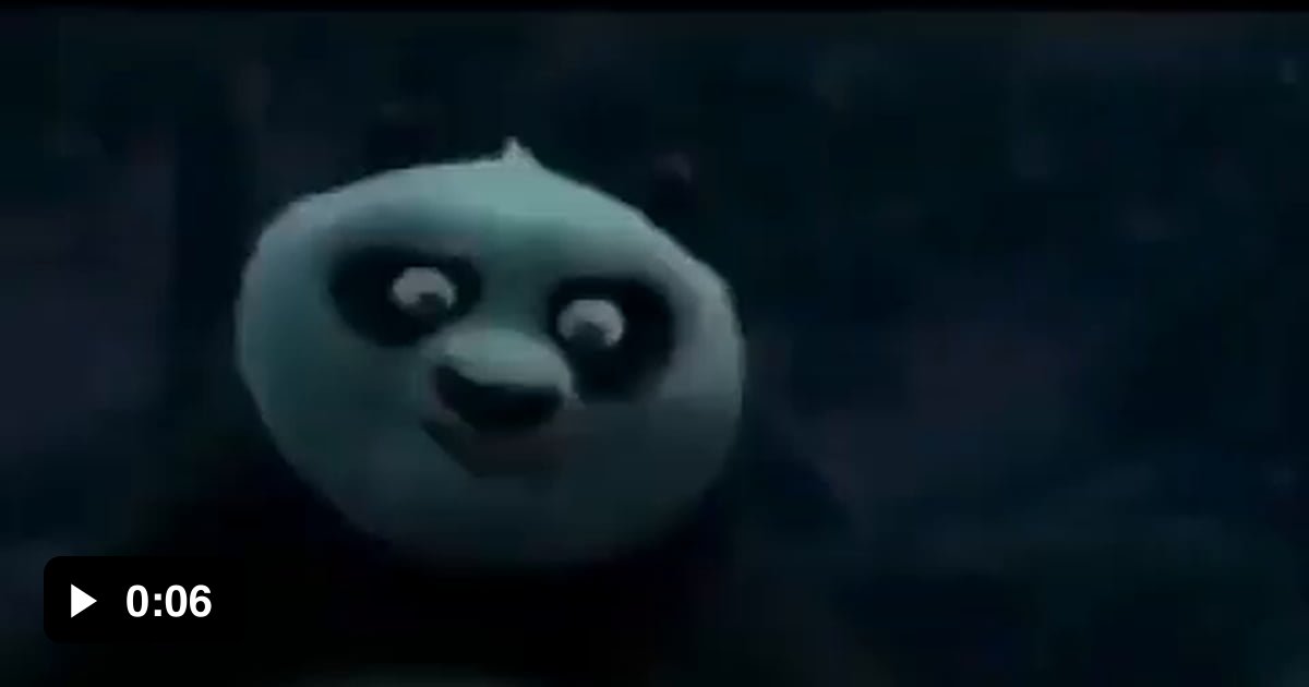 Kung Fu Panda deleted scene - 9GAG