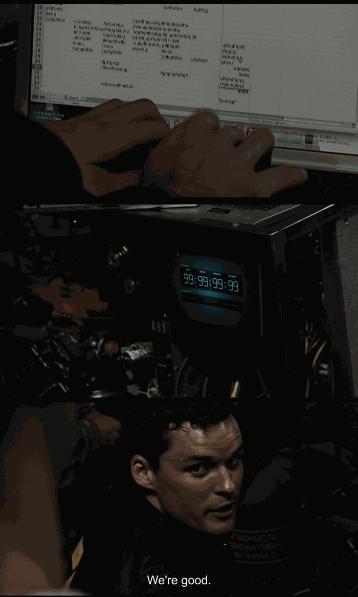 Disarming bombs with Excel - 9GAG