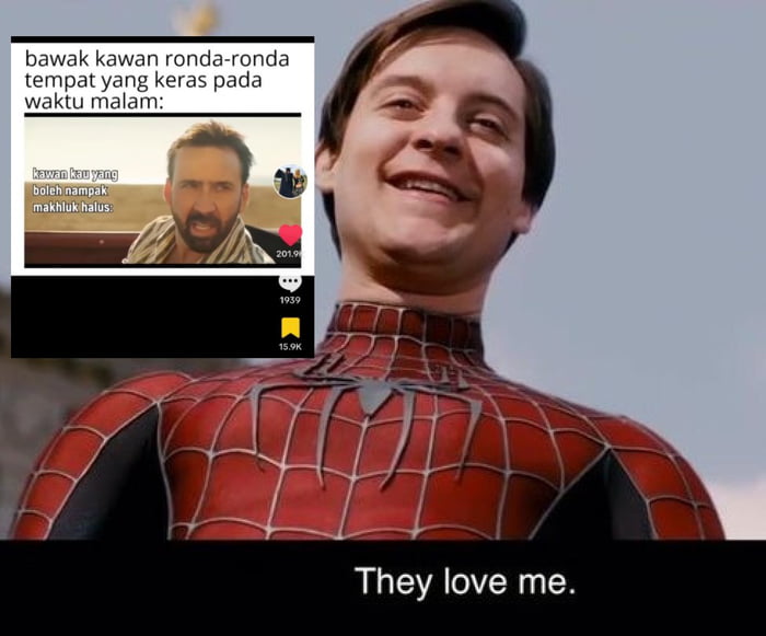 Lepas bertahun-tahun buat meme dalam 9gag. Buat meme dalam tiktok pulak ...